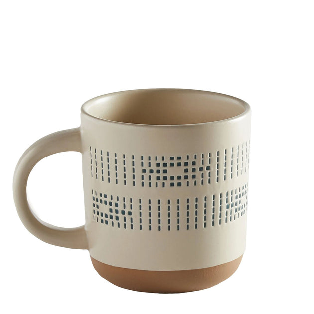 Pendleton 12oz Ceramic Mug Set Of 4 Beaded Sandshell | The Sporting Lodge