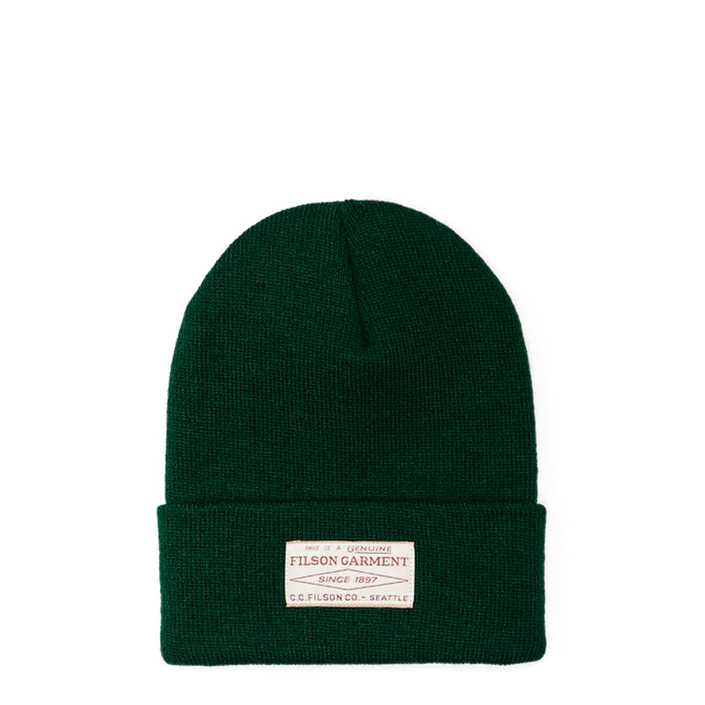 Filson Ballard Watch Cap Forest Green | The Sporting Lodge