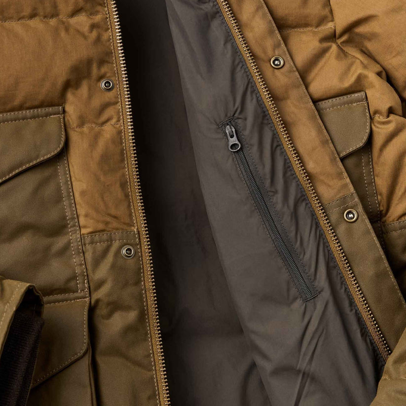 Filson Down Cruiser Dark Tan | The Sporting Lodge