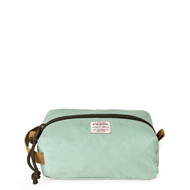 Filson Tin Cloth Travel Kit Granite Green – The Sporting Lodge