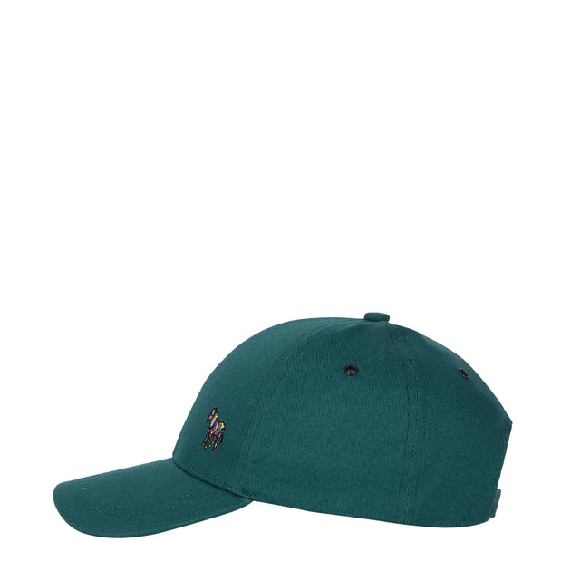 Paul Smith Zebra Logo Baseball Cap Petrol Green | The Sporting Lodge