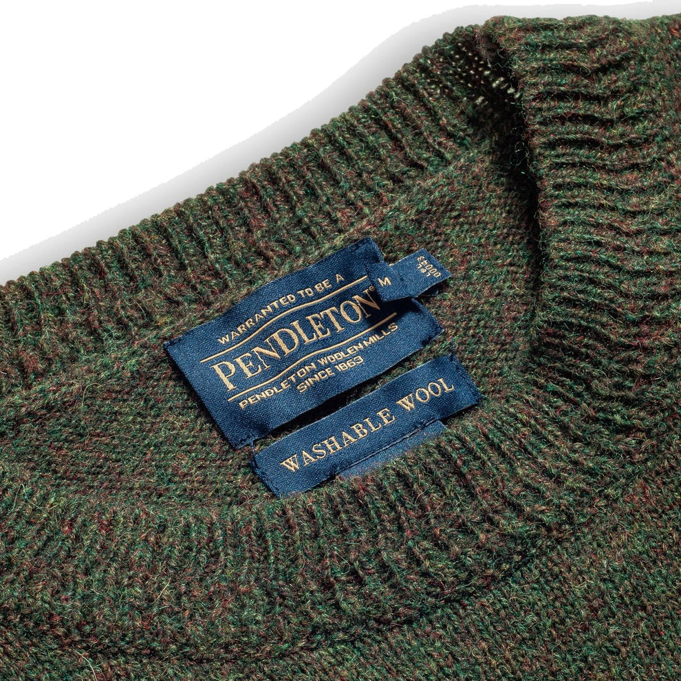 Pendleton Wool Crew Camo Heather | The Sporting Lodge