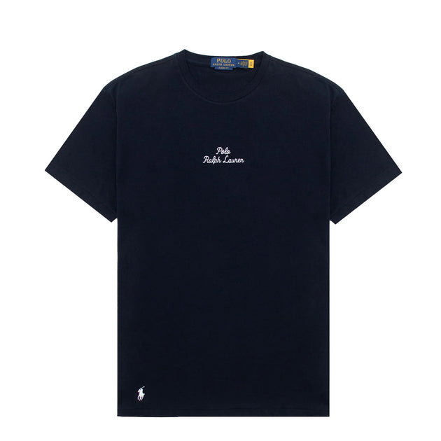 Polo Ralph Lauren Classic Fit Script Logo T-Shirt Aviator Navy – The ...