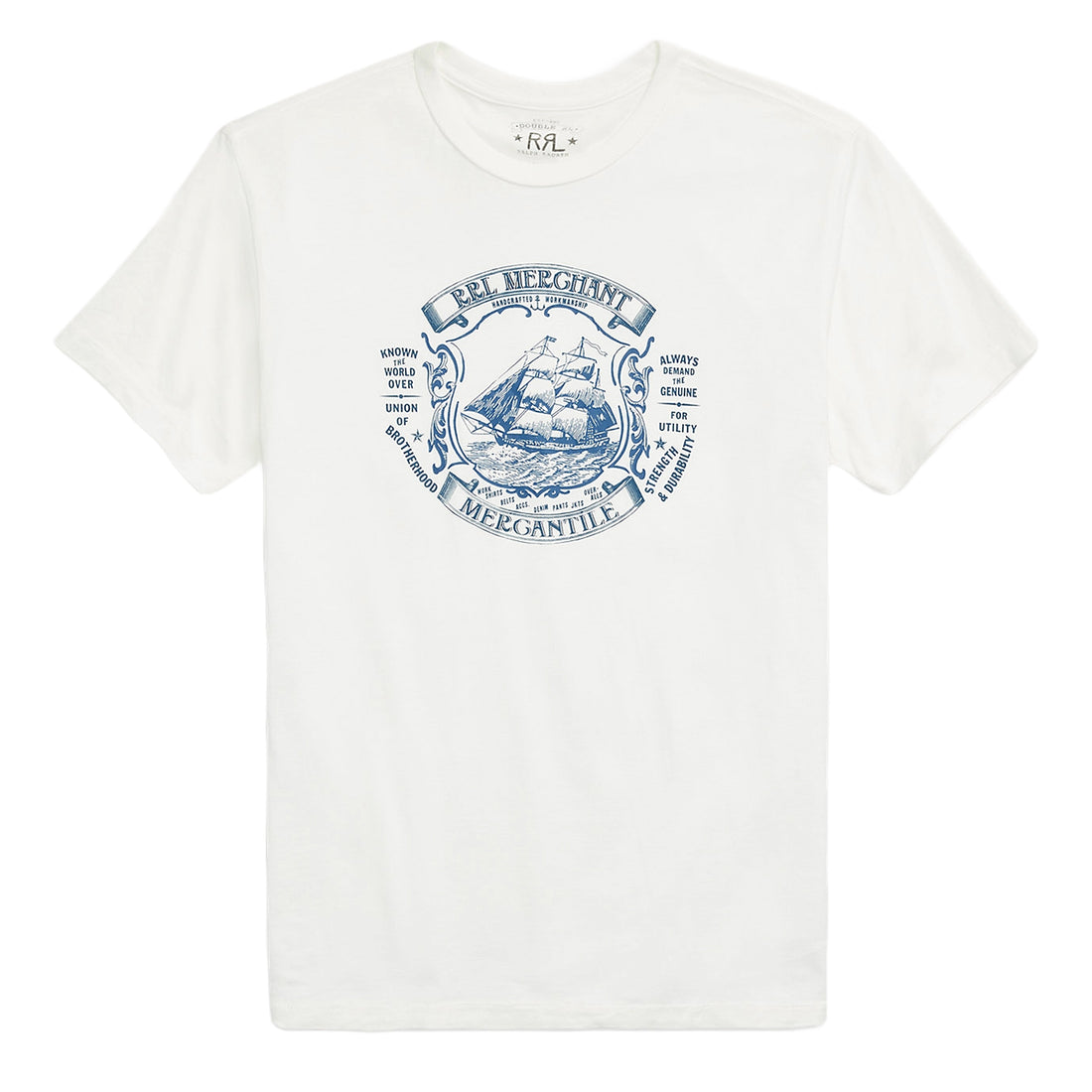 RRL by Ralph Lauren Jersey Graphic T-Shirt Warm White | The Sporting Lodge
