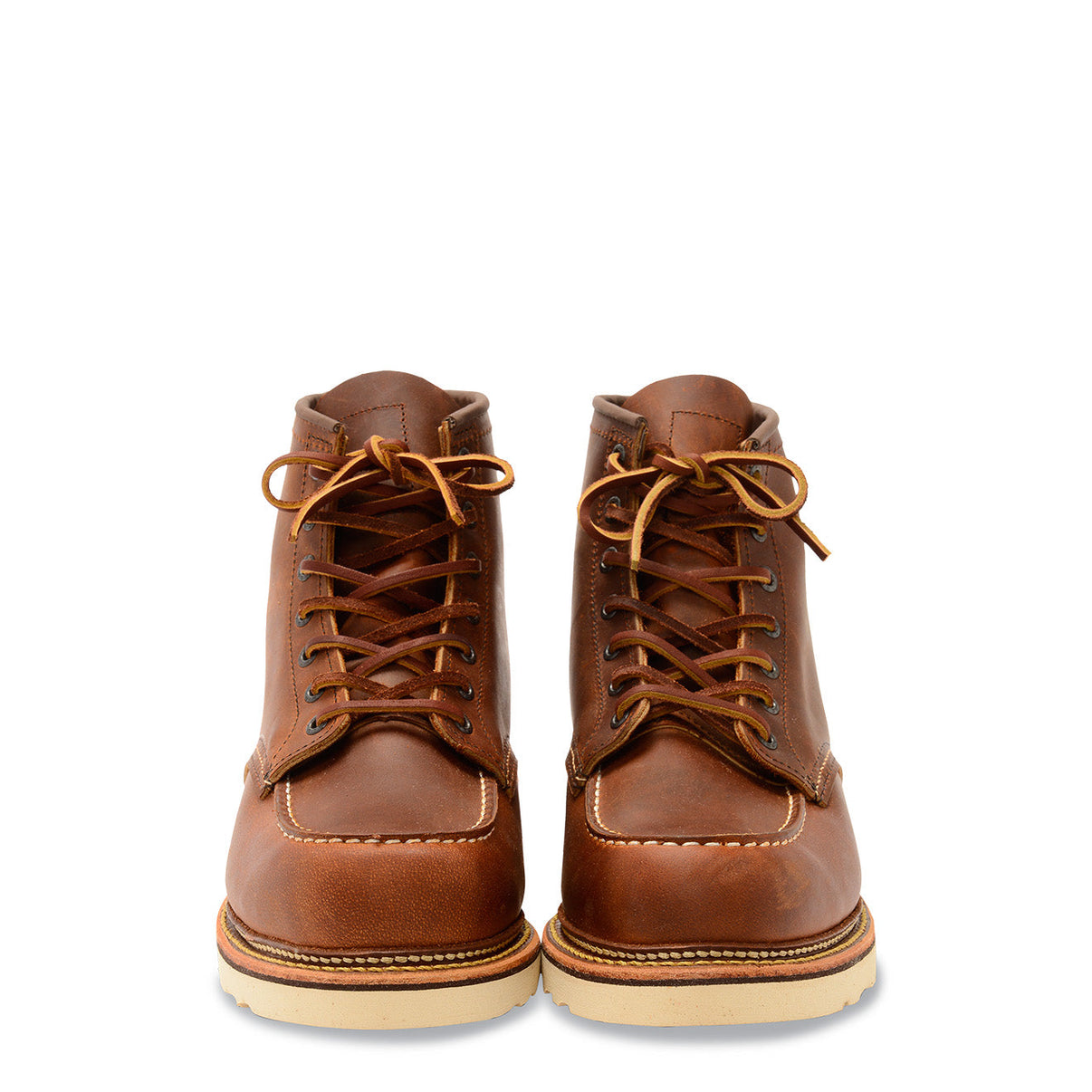 Red Wing Classic 6 Inch Moc Toe Boots Copper Rough and Tough | The ...