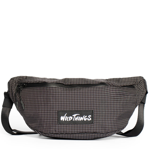 Wild Things X-Pac Waist Bag Black Geometric | The Sporting Lodge