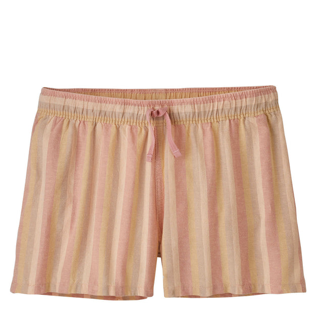 Patagonia Womens Island Hemp Baggies Shorts 3 inch Cali Stripe ...